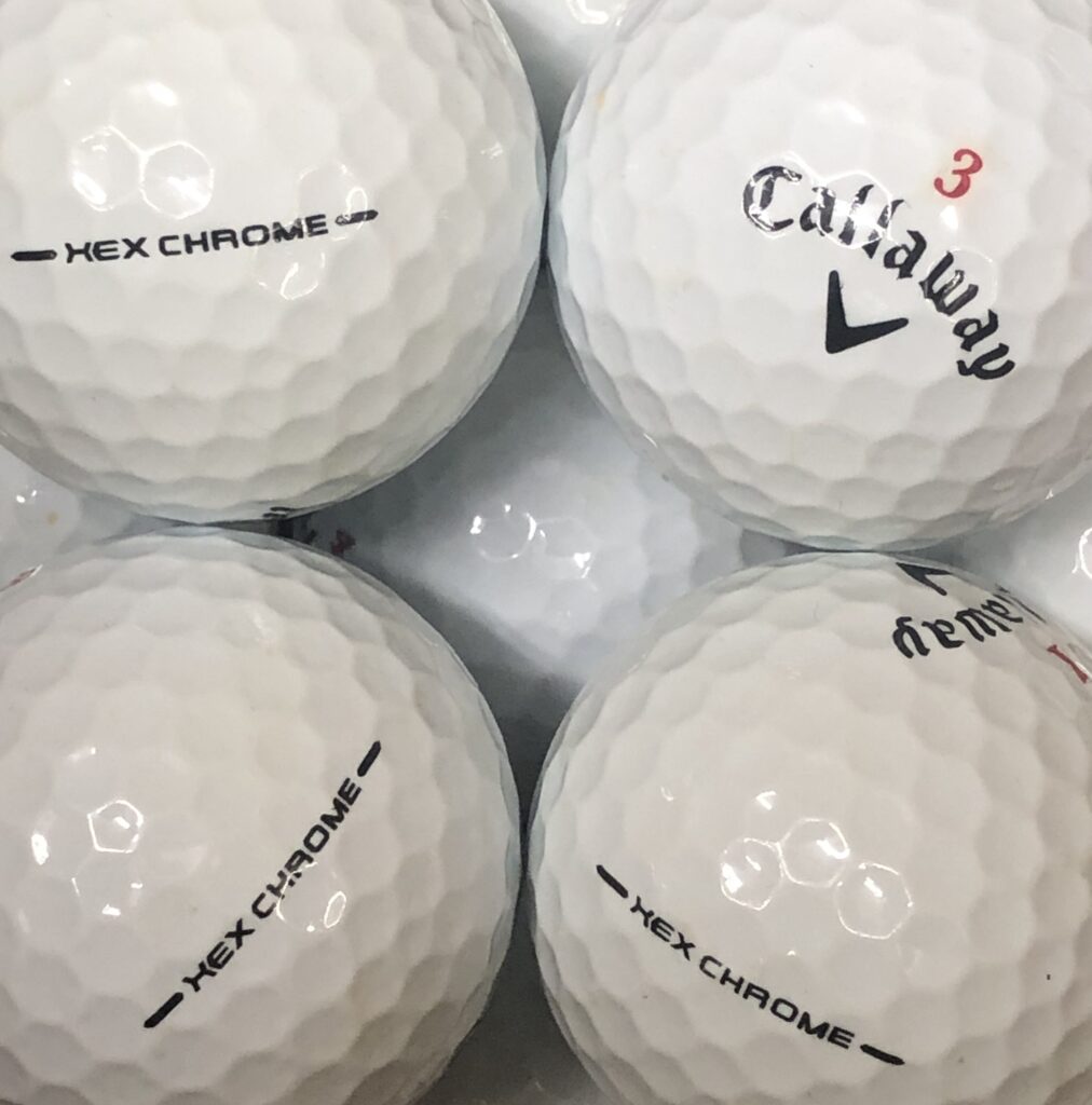 50 CALLAWAY HEX CHROME AAA - Lakeballs Shop